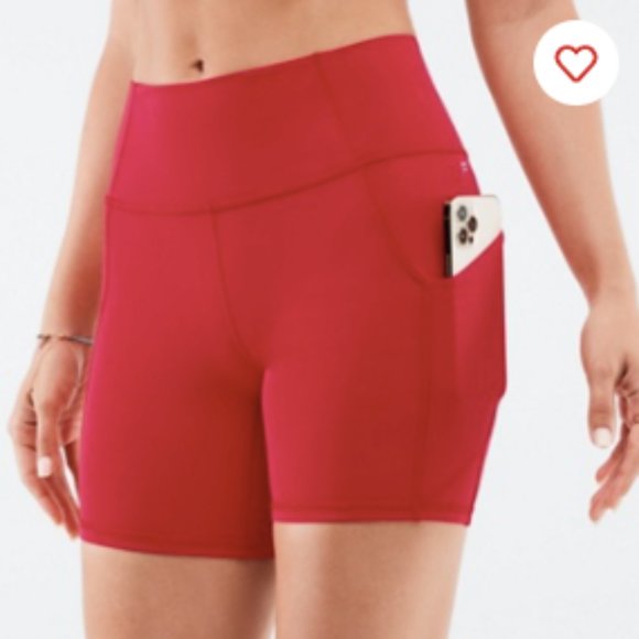 Fabletics | Shorts | New Fabletics Oasis High Waisted 6 Short Persimmon ...